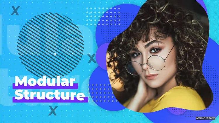 AE模板|彩色宣传片现代设计视频模板#Colorful Promo - 幕后Muhou