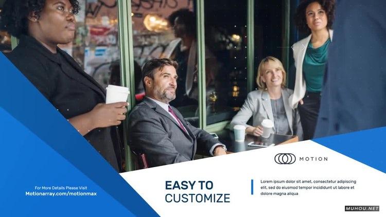 AE模板|简介国外公司企业介绍视频模板#Elegant Corporate Slideshow - 幕后Muhou