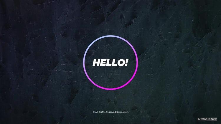 AE模板|干净的标题动画效果视频模板下载#Clean Titles - 幕后Muhou