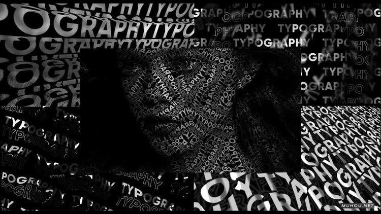 AE模板|超酷创意全屏文字排版覆盖视频模板V4#Typography Patterns V4 - 幕后Muhou