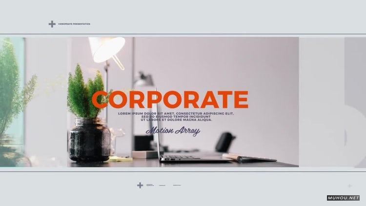AE模板|公司演示文稿宣传视频#Corporate Presentation Version 2 - 幕后Muhou