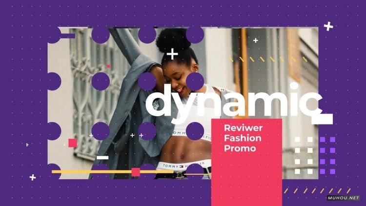 AE模板|动态打印创造色彩过渡视频包装模板#Dynamic Typo - 幕后Muhou