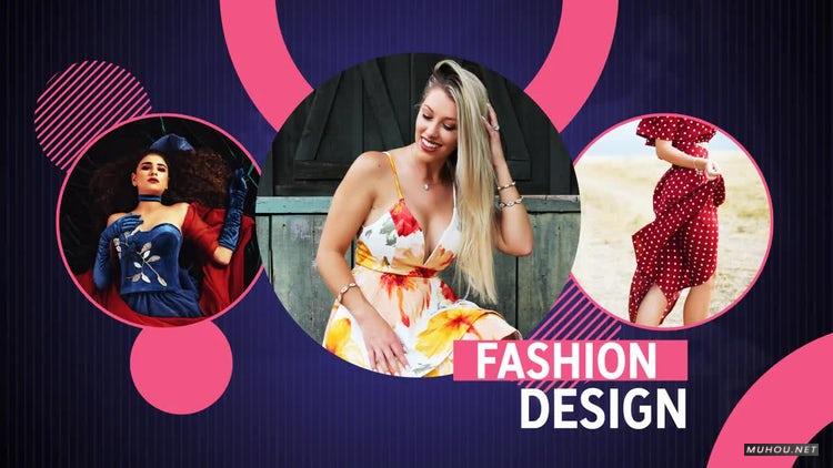 AE模板|照片立体视频相册动态模板下载#Trendy Fashion Slideshow - 幕后Muhou