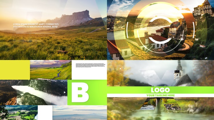 AE模板|清洁运动简介视频模板下载#Clean Motion Intro - 幕后Muhou