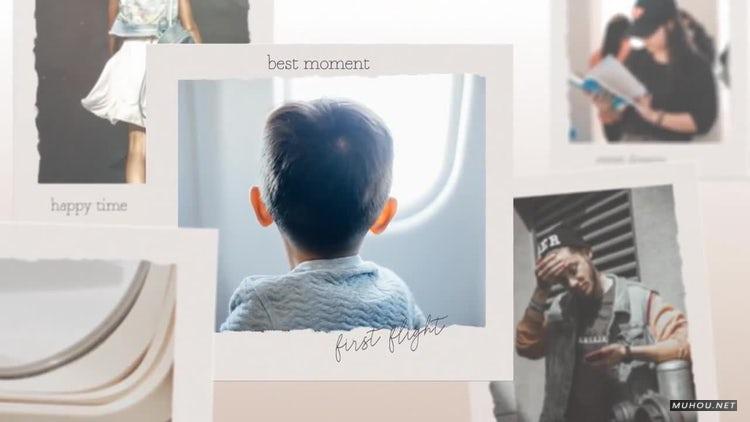AE模板|可爱清新记忆幻灯片视频相册模板#Memories Slideshow - 幕后Muhou