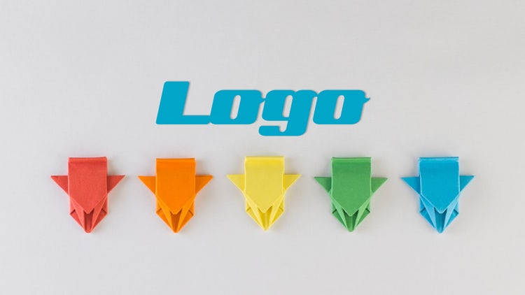 AE模板|纸制汽车定格动画logo标志模板#Paper Cars Stop Motion Logo - 幕后Muhou