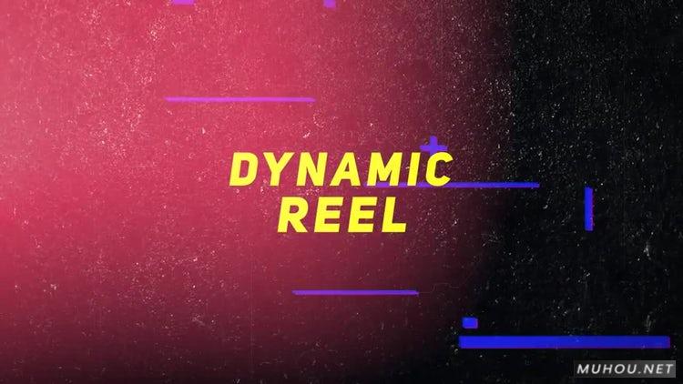 AE模板|动态运动卷轴时尚片头视频模板#Dynamic Sports Reel - 幕后Muhou