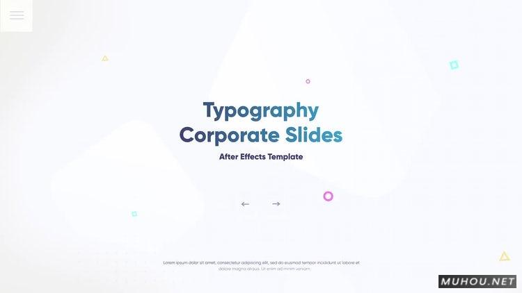 AE模板|企业设计幻灯片平滑过渡视频素材模板#Corporate Design Slides - 幕后Muhou