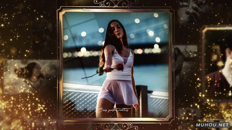 AE模板|装饰框幻灯片放映视频相册模板下载#Ornament Frame Slideshow - 幕后Muhou