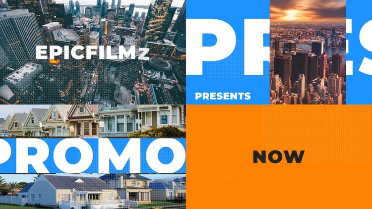 AE模板|干净的照片幻灯片放映转场过渡视频模板#Clean Photo Slideshow - 幕后Muhou