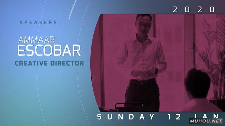 AE模板|活动宣传会议4K视频素材#Event Promo Conference 4K - 幕后Muhou