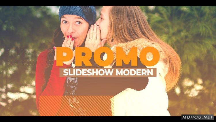 AE模板|26组可编辑图片/视频创意包装视频#Promo Slideshow - 幕后Muhou