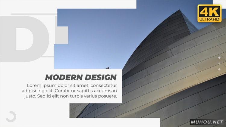 AE模板|现代抽象幻灯片视频包装模板#Modern Abstract Slideshow - 幕后Muhou