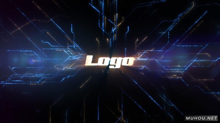 AE模板|Epic技术LOGO标志电路板#Epic Technology Logo - 幕后Muhou