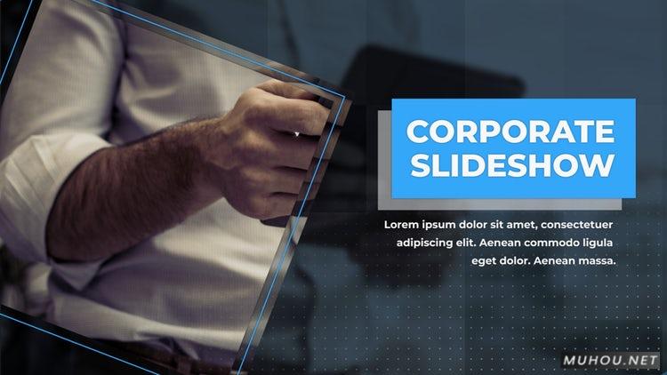 AE模板|现代企业展示平滑过渡效果视频模板#Modern Corporate Presentation - 幕后Muhou