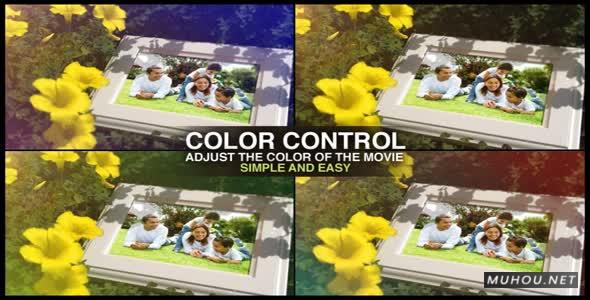 AE模板|实拍草地相册家庭照片展示免费模板AE素材9825 Spring Family Slideshow 7678241 - 幕后Muhou