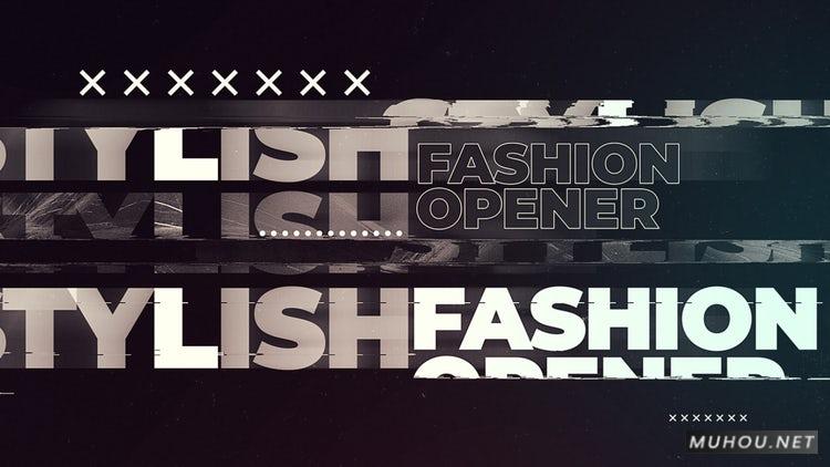 PR模板|时尚片头专业呈现快速包装视频#Stylish Fashion Opener - 幕后Muhou
