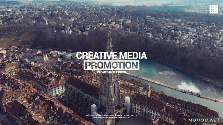 PR模板|创意推广动画演示PR视频工程#Creative Promo - 幕后Muhou