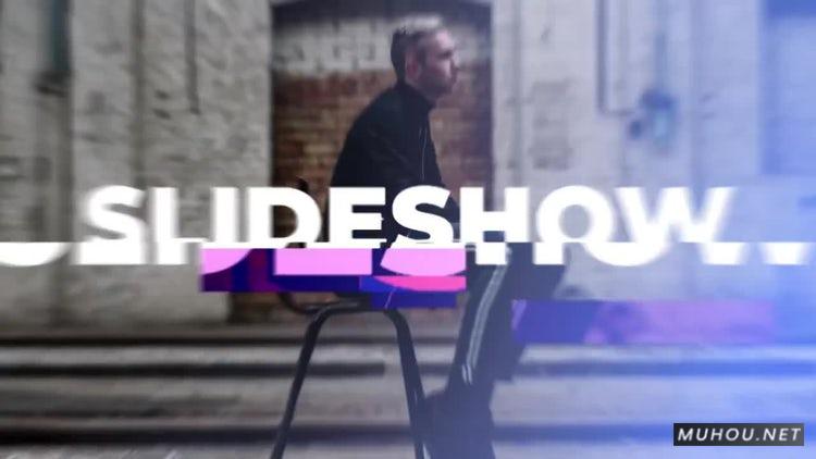 PR模板|现代幻灯片分层刷新科技转场模板#Modern Slideshow - 幕后Muhou