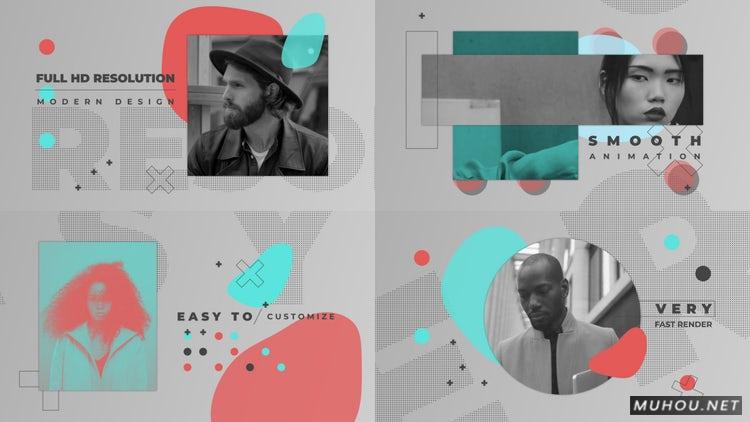 PR模板|通用幻灯片片头现代场景视频素材下载#Universal Slideshow Opener - 幕后Muhou