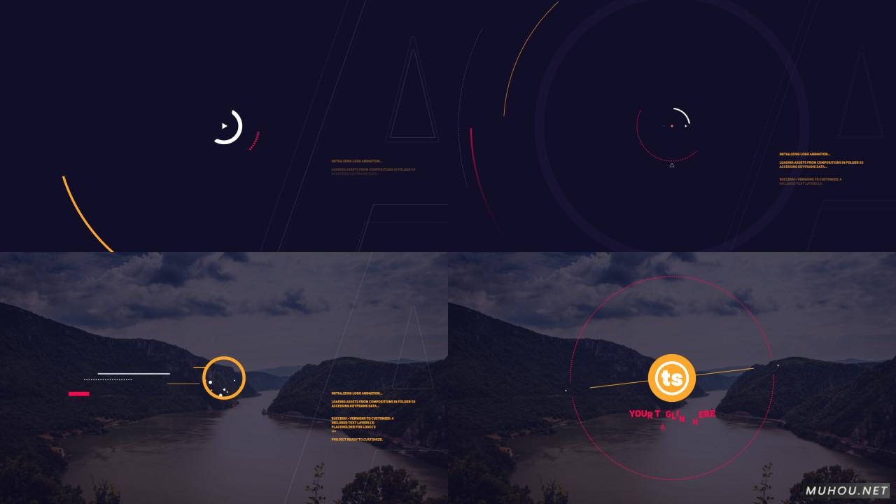 迷你LOGO标志包#Minimal Logo PackAE视频模板 - 幕后Muhou