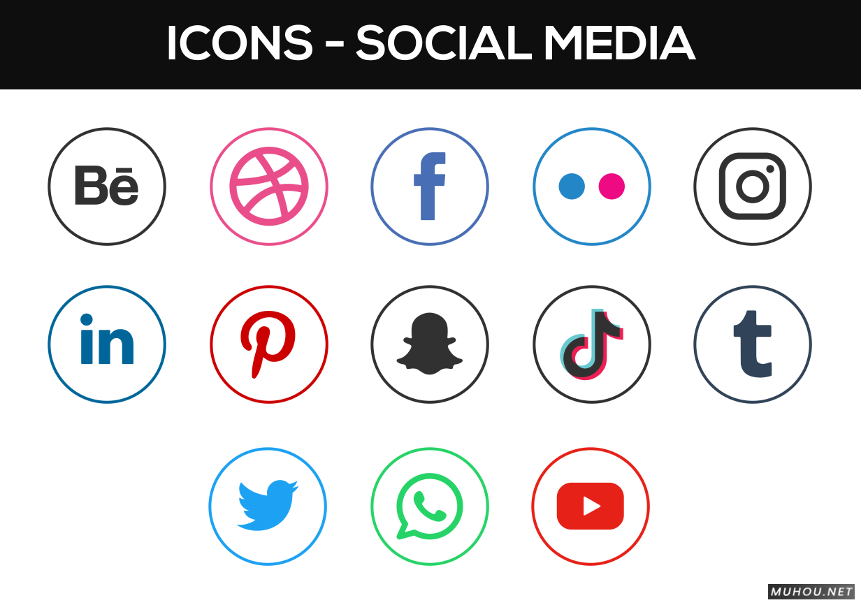 500种EMOJI表情图形文字标题字幕图标动画AE模板视频素材 Container – Elements Pack - 幕后Muhou