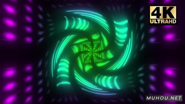 抽象Vj Loop Pack循环光效4K视频素材 - 幕后Muhou