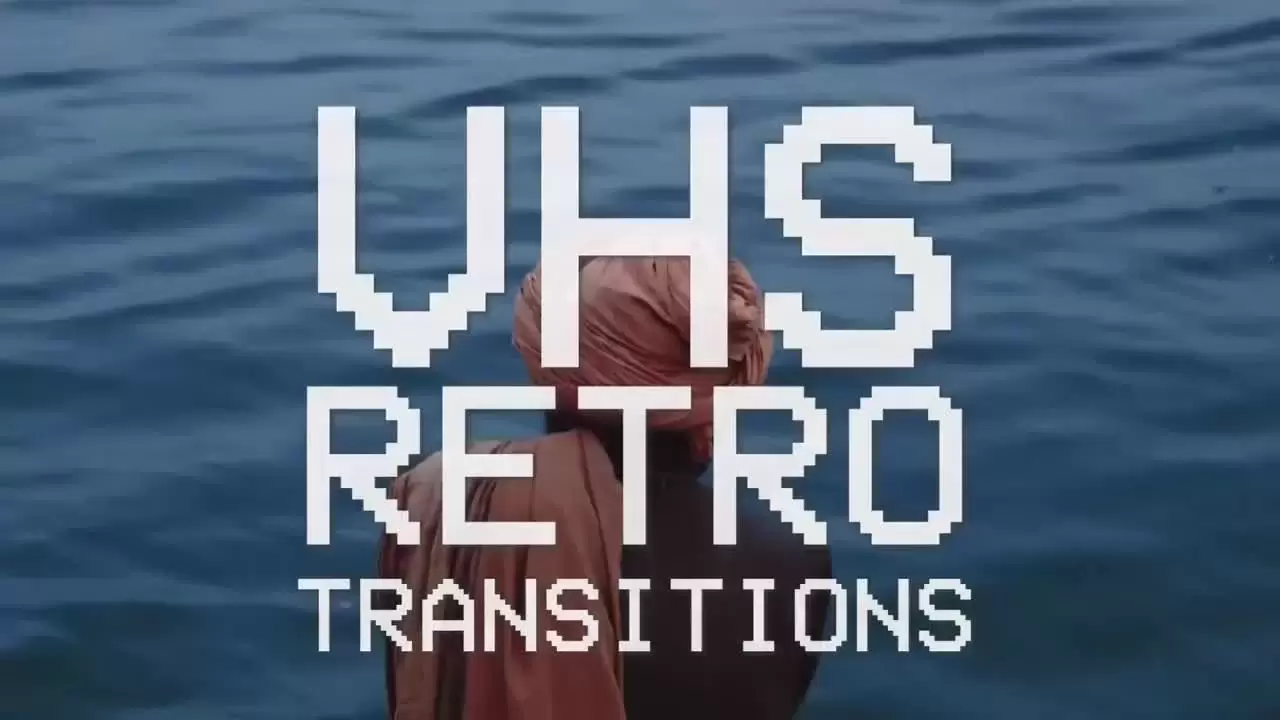 10个VHS复古过渡/VHS磁带效果Pr模板视频下载(含音频) - 幕后Muhou