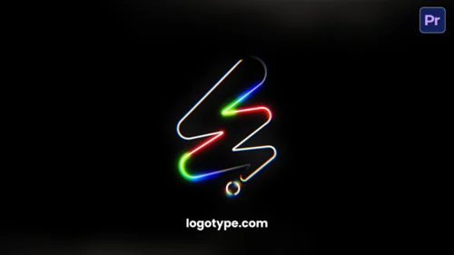 Premiere Pro的假日圣诞节变形LOGO标志PR模板 - 幕后Muhou